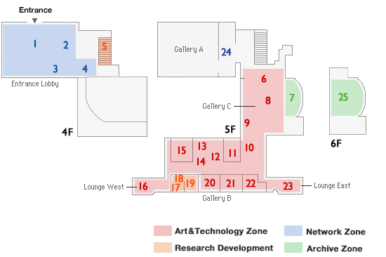 ICC ONLINE | ARCHIVE | 2007 | Open Space 2007 | Map
